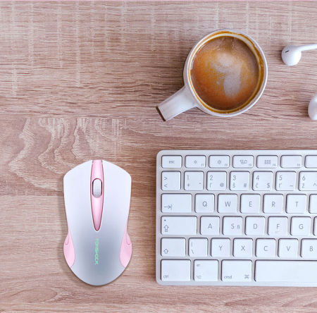 Buy Wholesale China Stylish Wireless Mouse Pc Computer Laptop 3 Colors ...