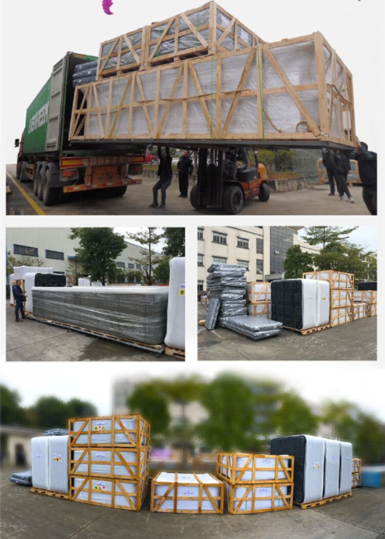 Joyee Small Spas 3 Person Hot Spa Tubs Freestanding Whirlpools Gecko ...