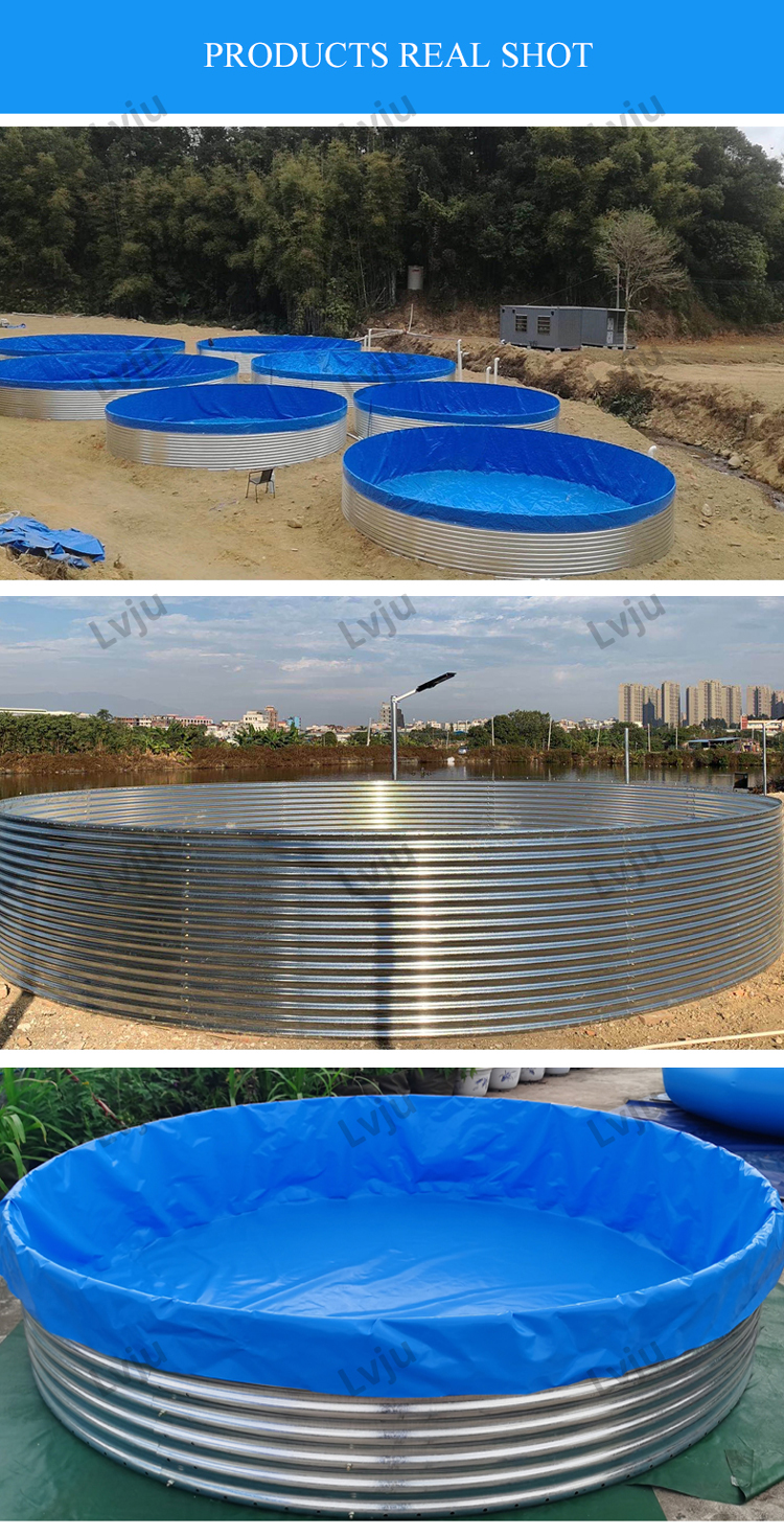 Bulk Buy China Wholesale Lvju Multi Size 8 Foot Stock Tank Round ...
