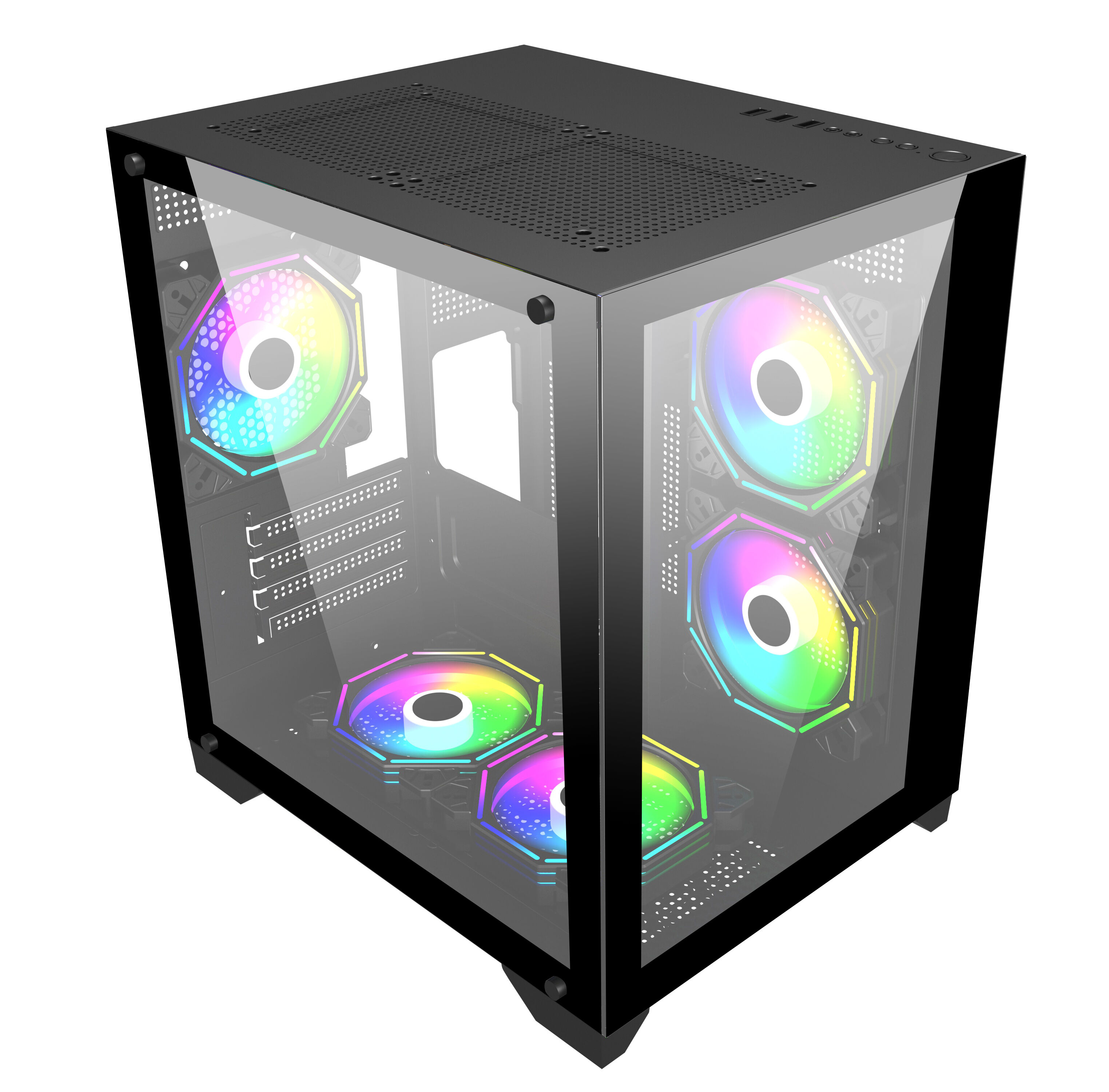 Buy Wholesale China Chinese Manufacturer New Design Gaming Pc Case Full ...