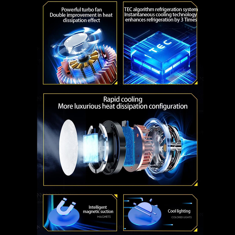 Bulk Buy China Wholesale Magnetic Phone Cooler Mobile Radiator Tablet ...