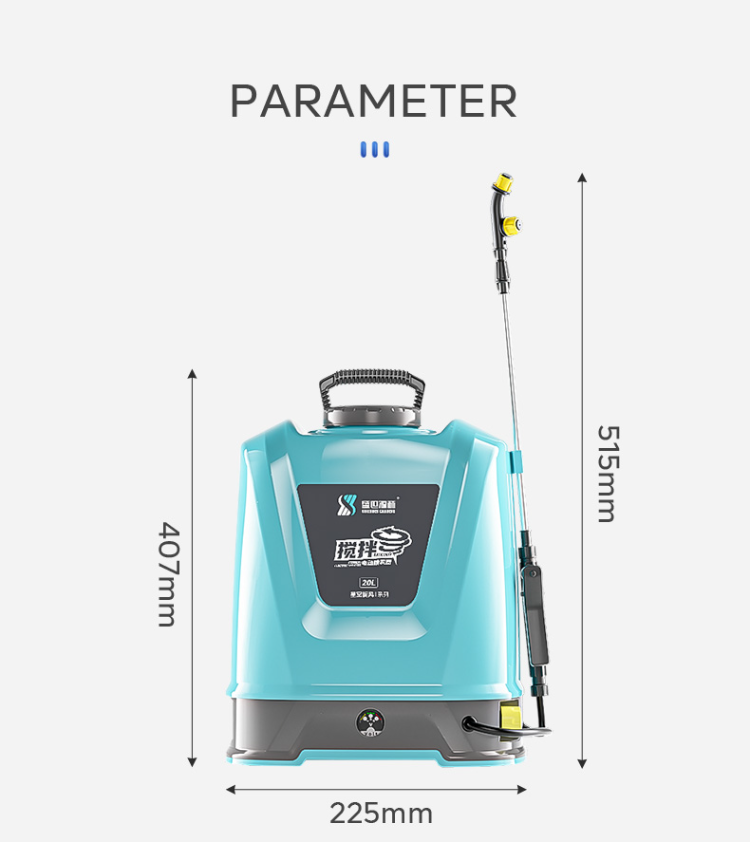 Electric Sprayer 20l Knapsack Sprayer Agricultural Battery Spray ...