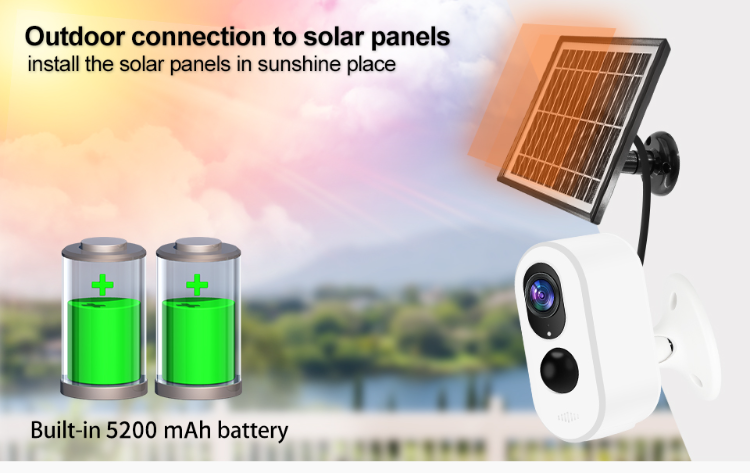 Tuya Smart Solar 4g Camera With Sim Card Outdoor Color Night Vision ...