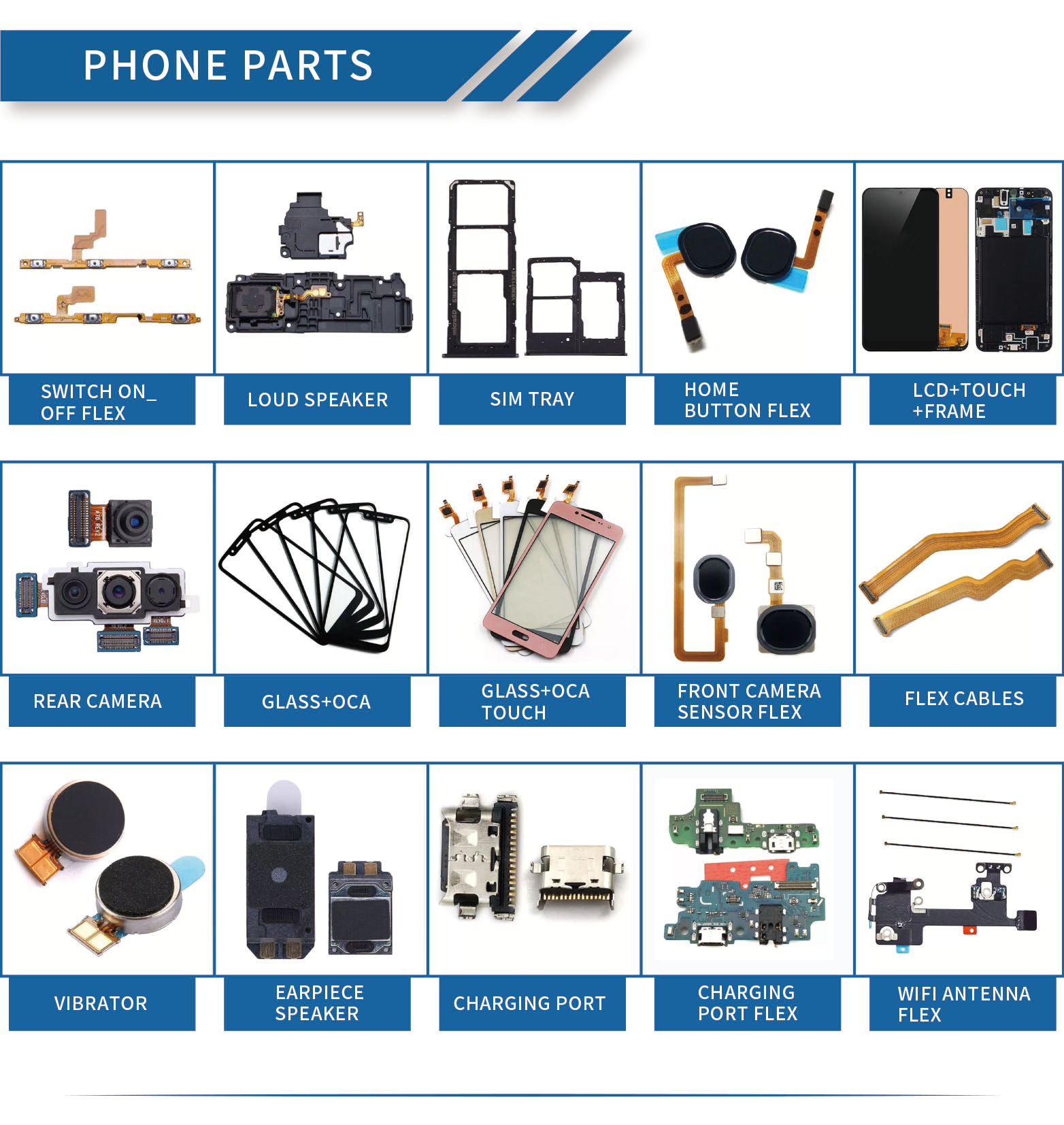 Buy China Wholesale Wholesale Price Mobile Phone Oem Spare Parts For ...