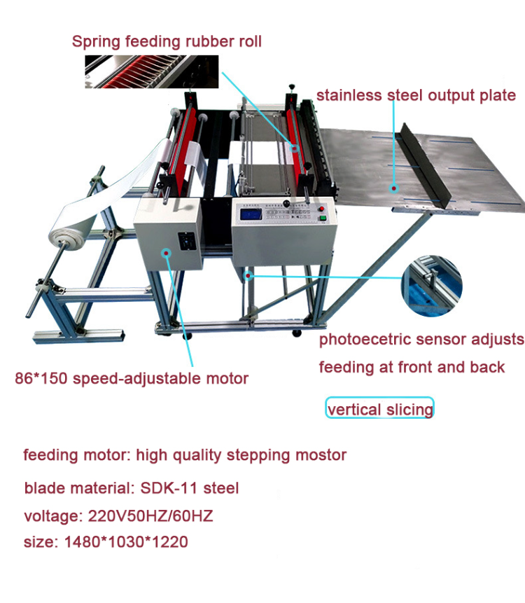 Microcomputer Automatic Pvc Paper Roll Sheet Paper Cutter Machine ...