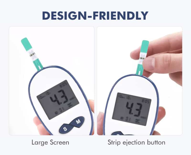 Buy Wholesale China Intelligent Blood Glucose Meter Display Screen ...