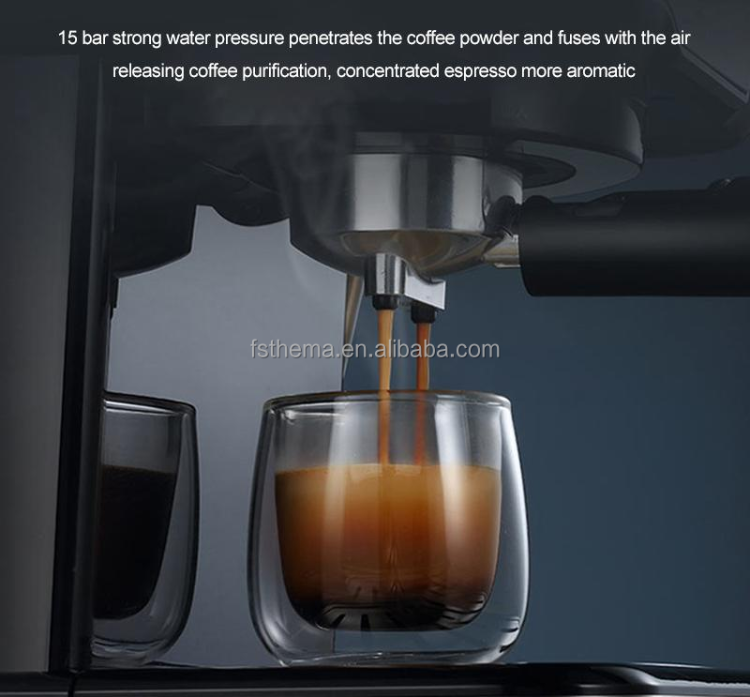 High Pressure 20bar Steam Milk Foam Multi Function 2in1 Sensor Touch ...