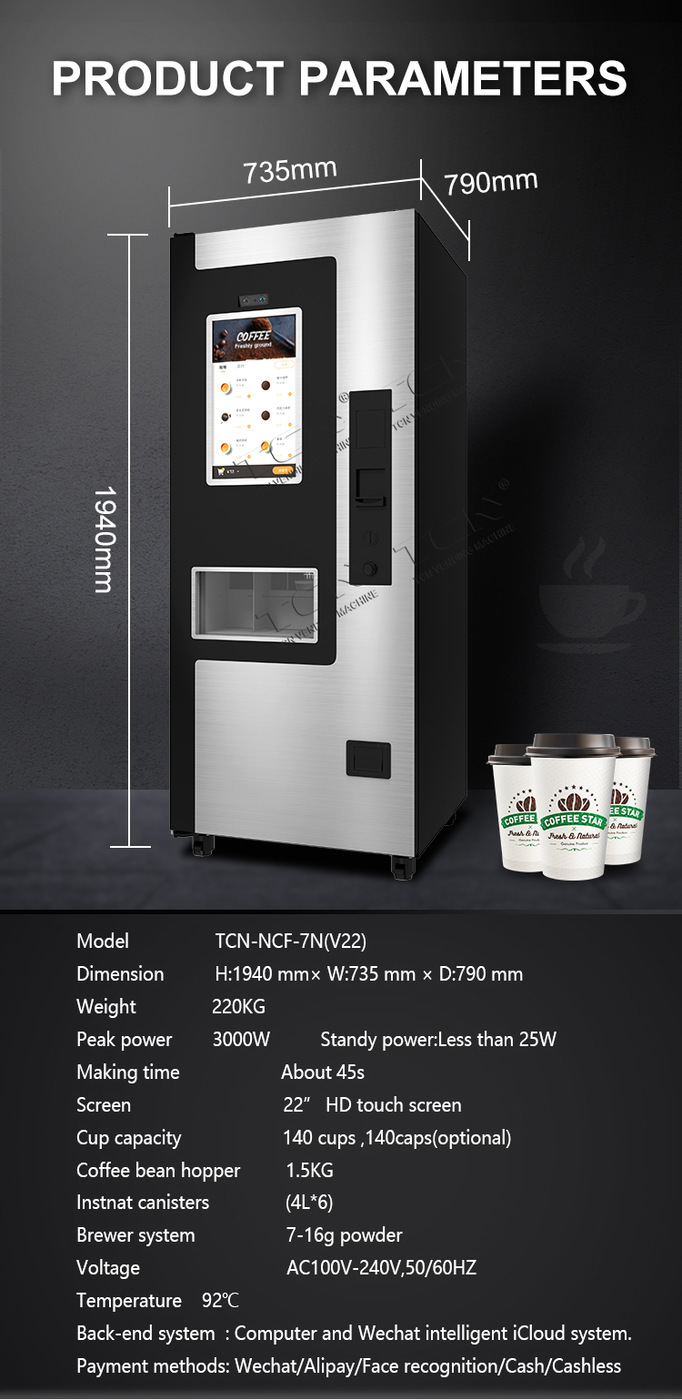 Buy Wholesale China Tcn Factory Supply Oem Odm Coffee Vending Machine ...