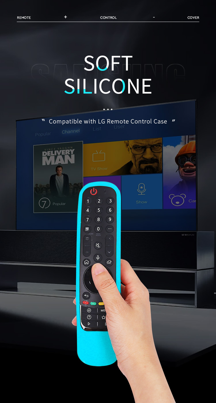 Customized Wholesale Tv Remote Control Case Silicone Tv Protective ...