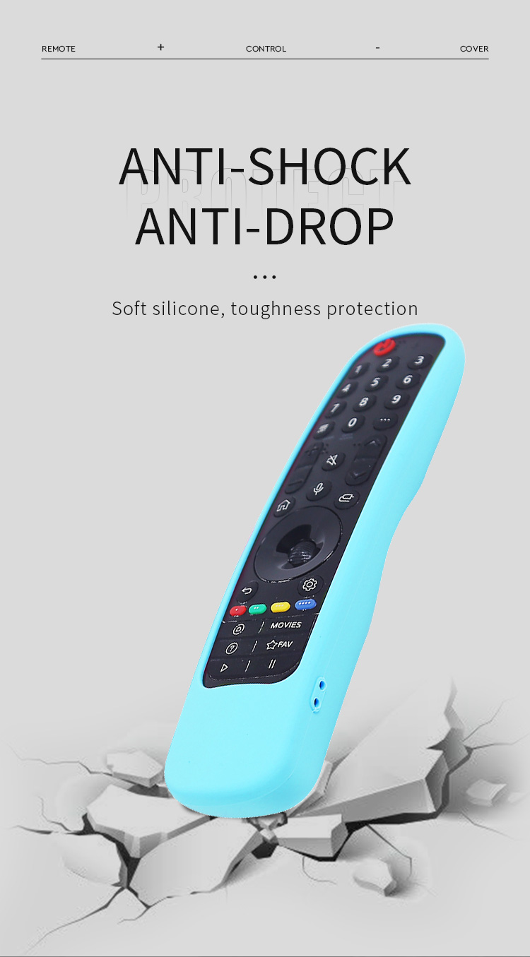 Customized Wholesale Tv Remote Control Case Silicone Tv Protective ...