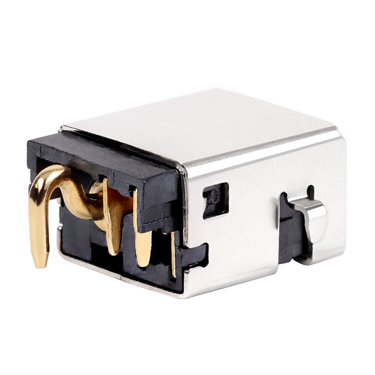 Dc Power Jack, Power Connector, Large Current, Center Pin Size 6mm ...