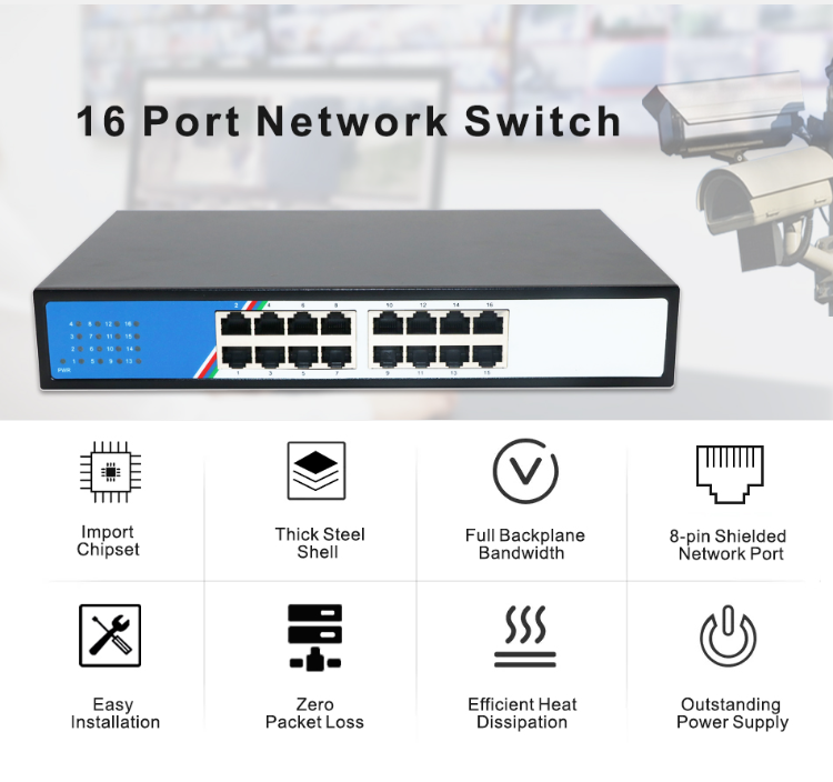Buy Wholesale China Oem Wifi Router Ethernet Unmanaged 100 16 Ports 2 ...