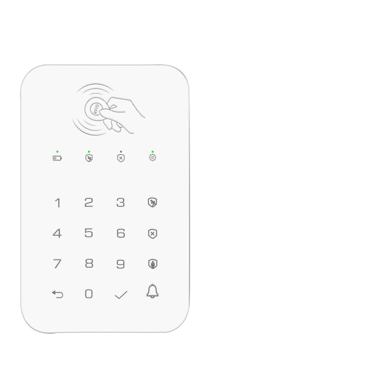 Buy Wholesale China Wireless Security Alarm For Alarm System Keypad ...