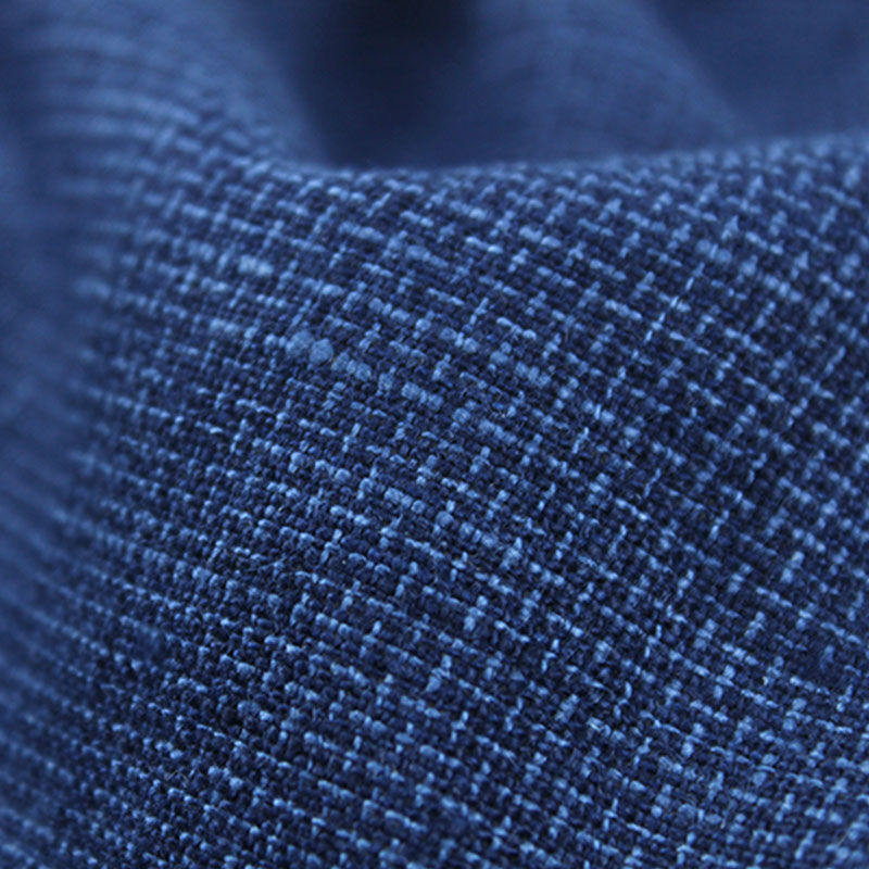 One-stop Service Pure Linen Spun Yarn Dyed Natural Fibre Fabric For ...