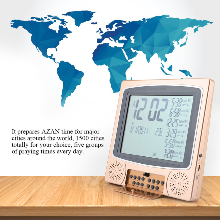 Factory Sales Automatic Islamic Digital Muslim Azan Clock Athan Clock ...