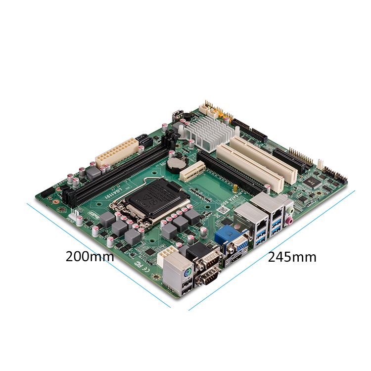 H110/b150 2pci Slot Intel Lga1151 Intel Core 6th 7th 8th I7 I5 I3 Cpu ...