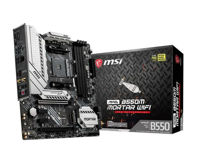 Computer Motherboard Desktop Msi B650m Mortar Wifi With Socket Am4 ...