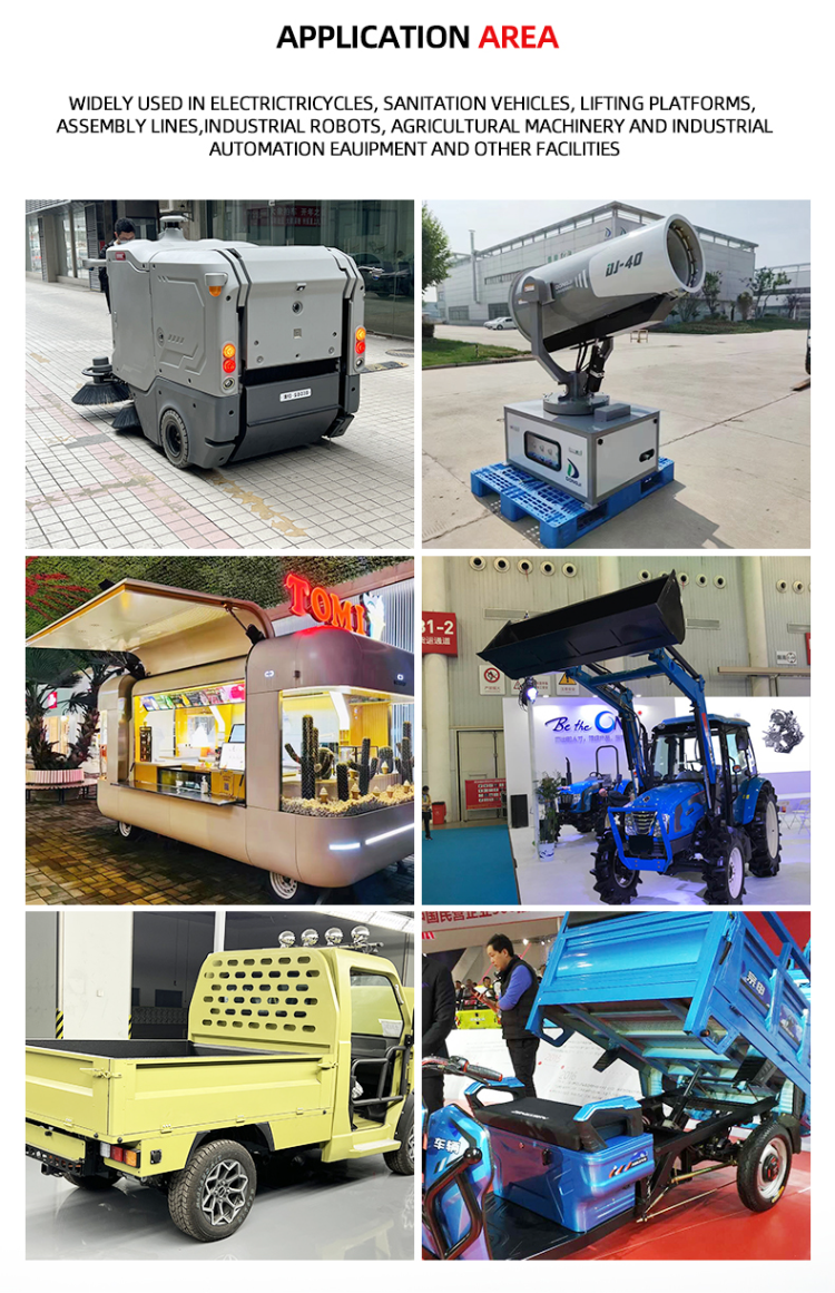 25000n 285mm Stroke Dump Truck Tractor Loader 12v/24v/48v Electro ...