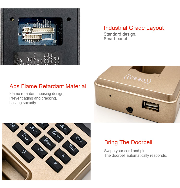 Buy China Wholesale High Security Biometric Access Control Products ...