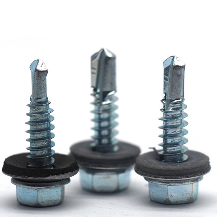 Hex Washer Head Flat Csk Head Self-drilling Screw Stainless Steel Metal ...