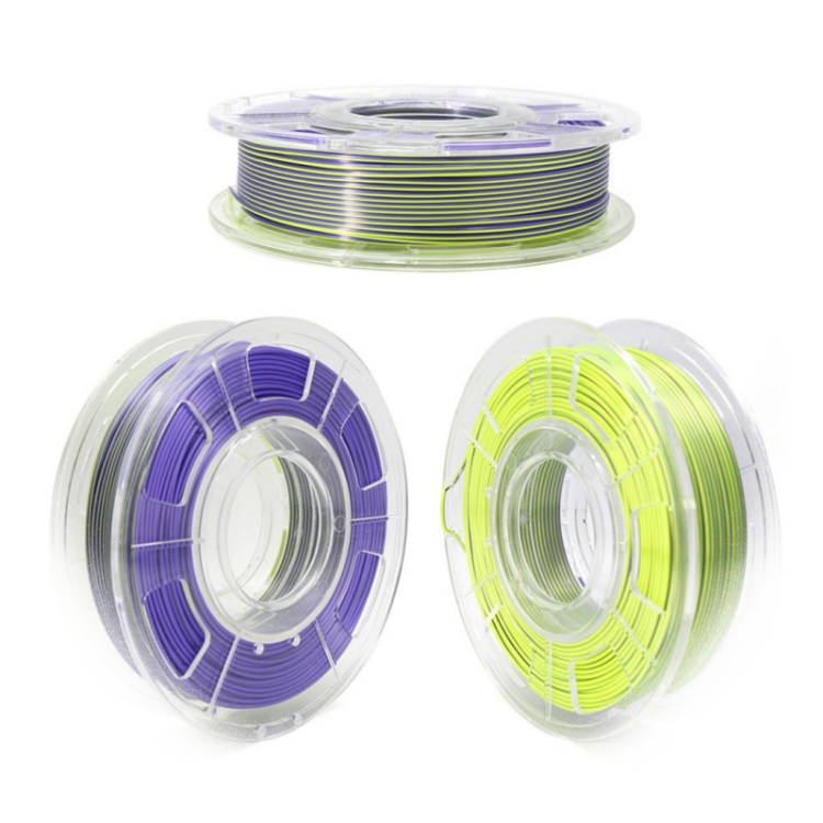 Yousu 3d Factory Wholesale Dual Color Blue To Red Silk Pla Filaments 3d ...