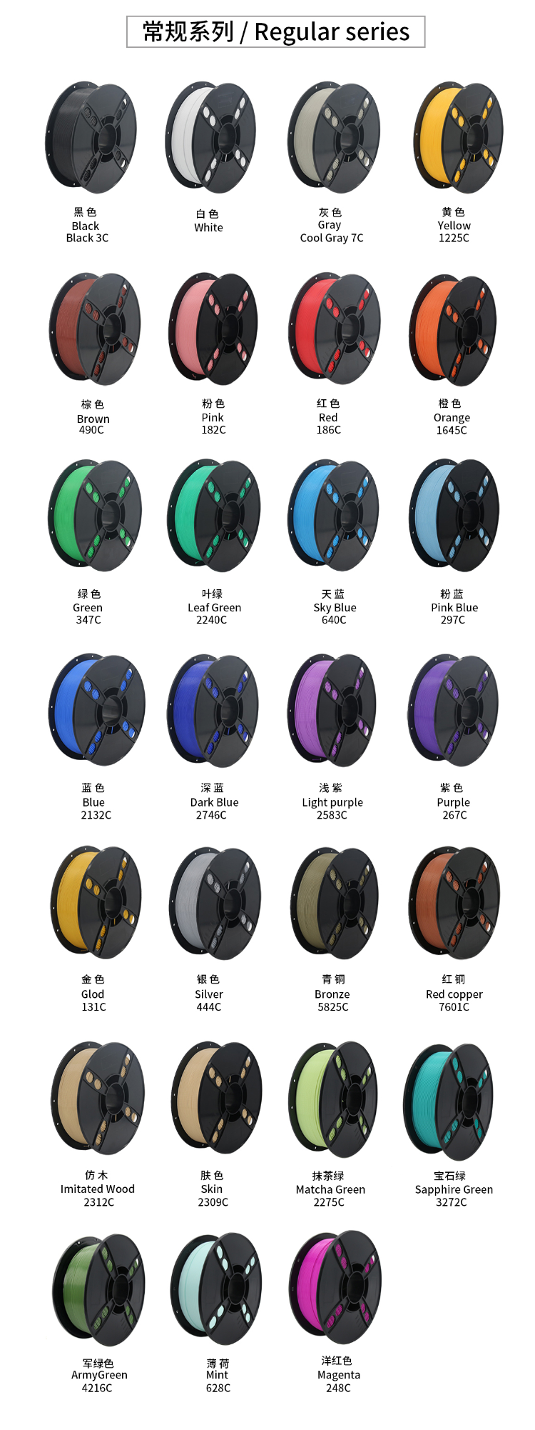 Buy Wholesale China Oem Odm High Quality 3d Printer Filament 1.75mm 1kg ...