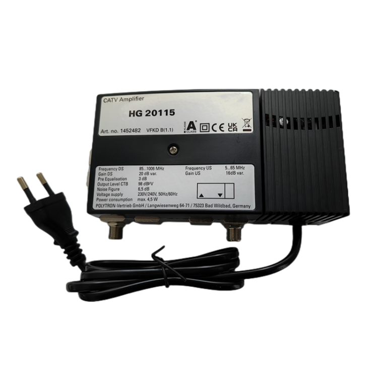 Buy China Wholesale Highfly H20115 Antenna Tv Professional Cable Tv 3db Indoor 4.5w 85-1006mhz ...