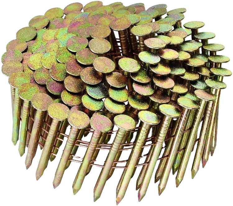 Electro Galvanized Coil Roofing Nails For Usa Market $15 - Wholesale ...