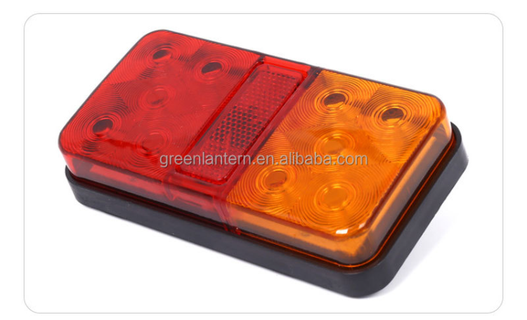Hot Sale 2pack 12v 24v 10 Led Car Truck Tail Lights Rear Stop Brake ...