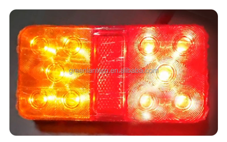 Hot Sale 2pack 12v 24v 10 Led Car Truck Tail Lights Rear Stop Brake ...