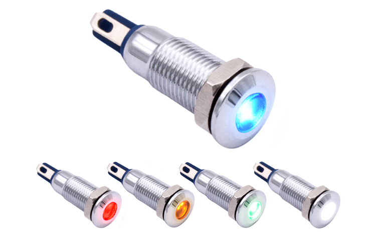 Buy Standard Quality China Wholesale Waterproof Metal 8mm 3v 12v 24v ...