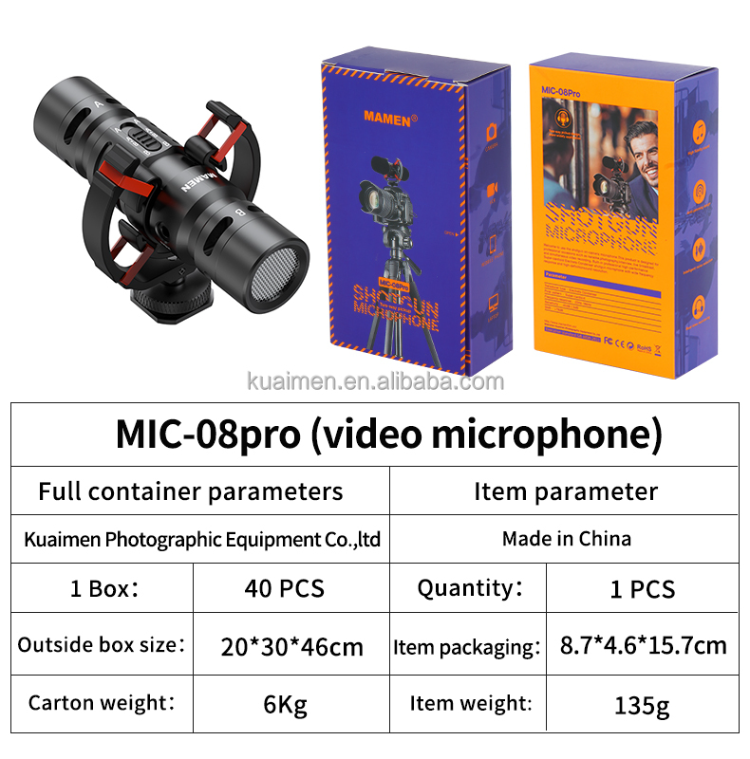 Condenser Smartphone Mic Video Record Teaching With Led Lights Computer ...