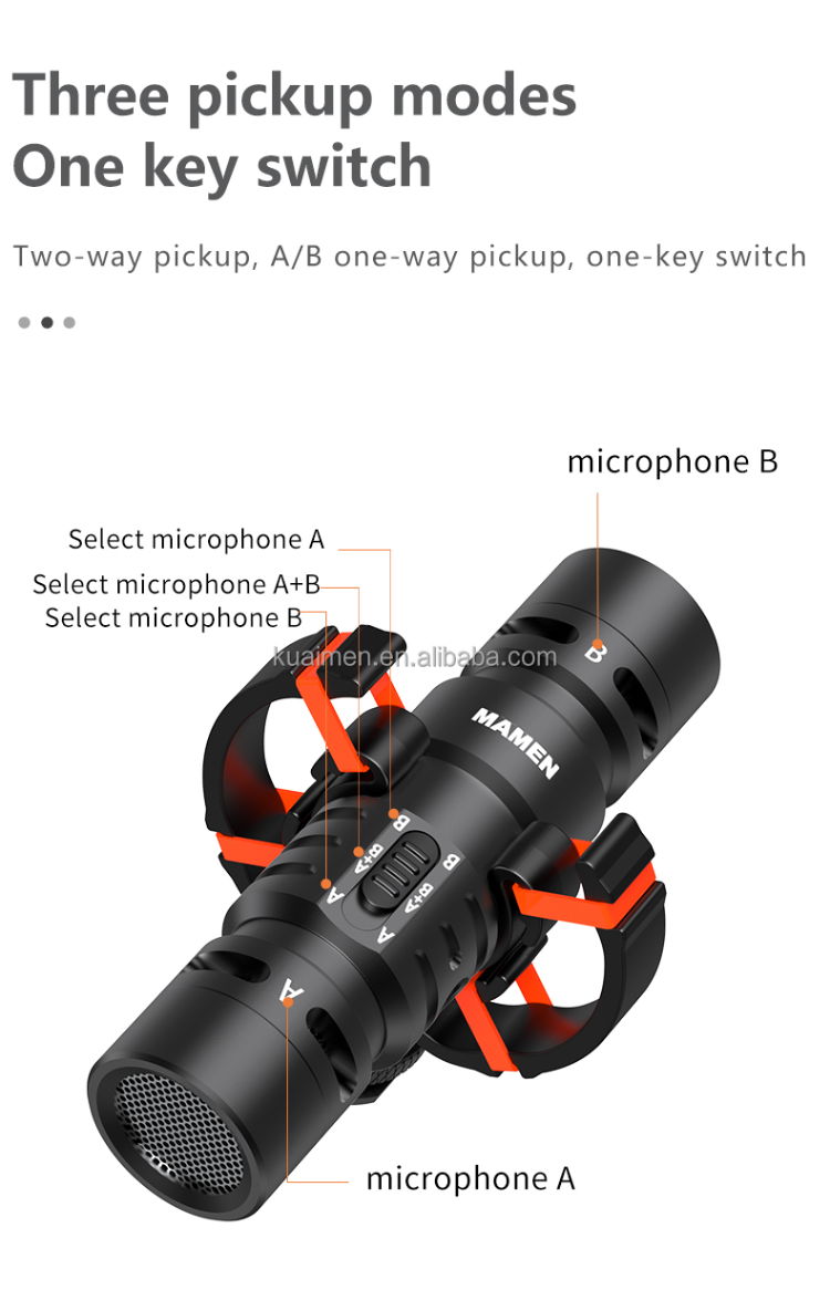 Condenser Smartphone Mic Video Record Teaching With Led Lights Computer ...