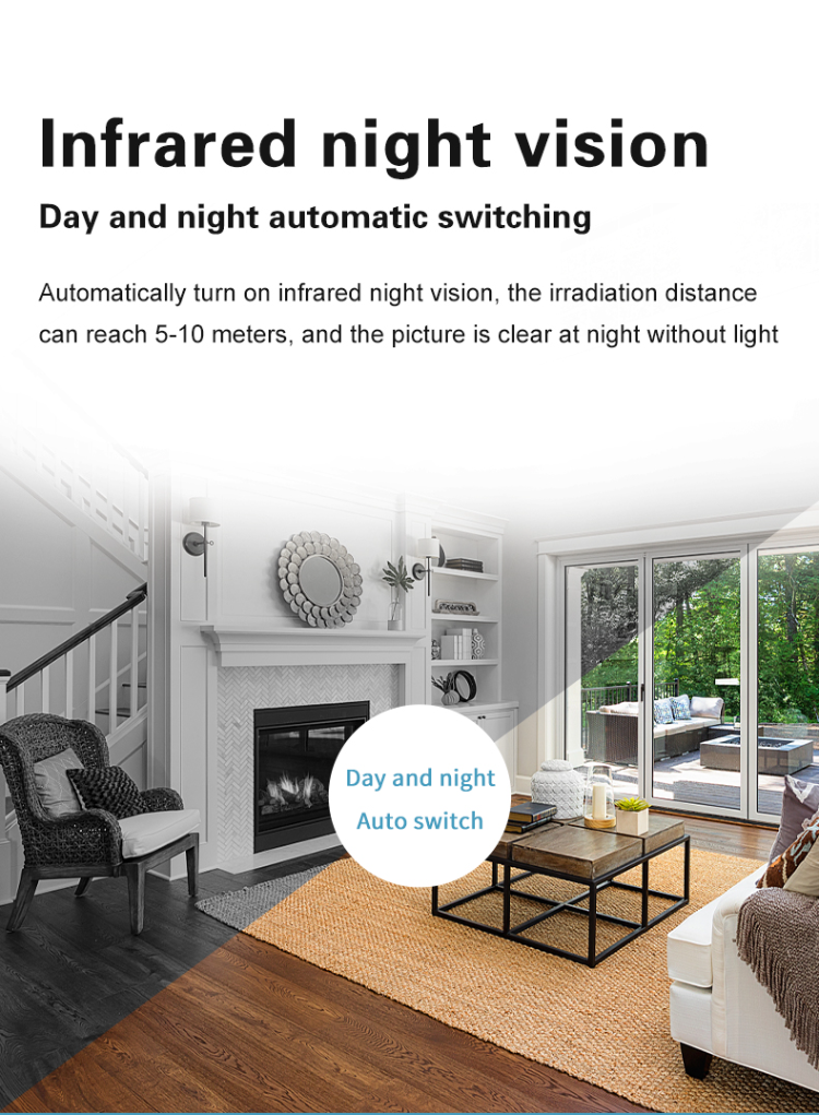 Newest App Remote Viewing Two-way Audio Camera As02 Long Time Standby ...