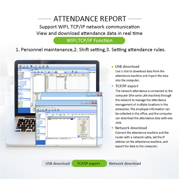 Zk Free Software Face Recognition Wifi Biometric Fingerprint Time ...