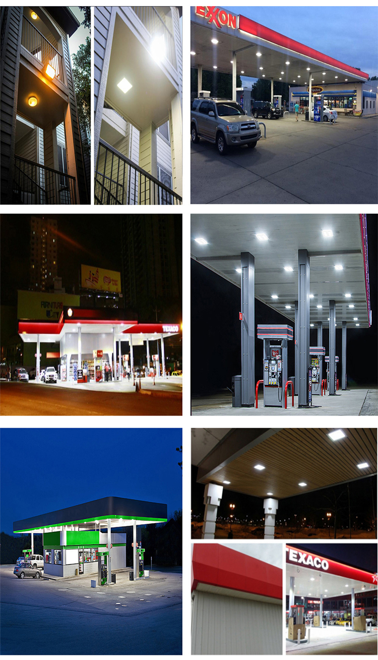 Ip65 75w - 200w Gas Station Canopy Led Explosion Proof Light, Explosive ...