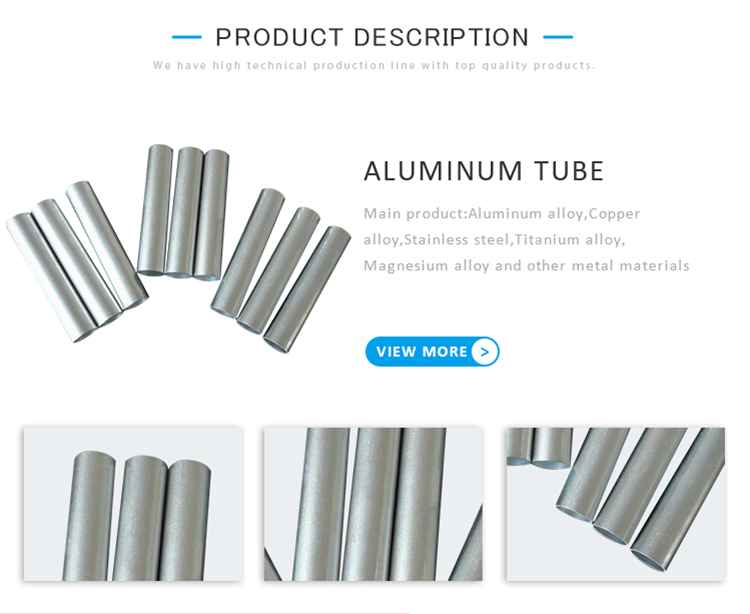 Aluminum Pipes And Seamless Tubes Extruded Hollow China Factory Customized Color Gold Aluminium ...