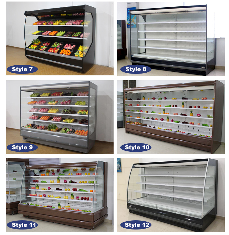 Display Fridge Refrigerator Commercial Supermarket Refrigerator Cabinet ...