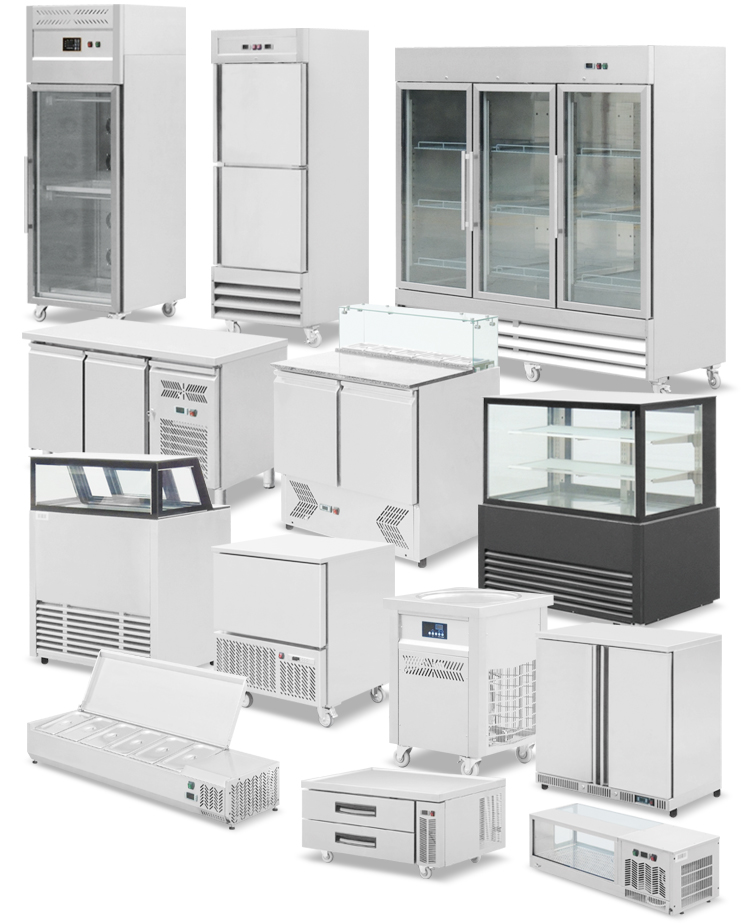 Hotel Stainless Steel Display Fridge Freezer Beer Bar Refrigerator ...