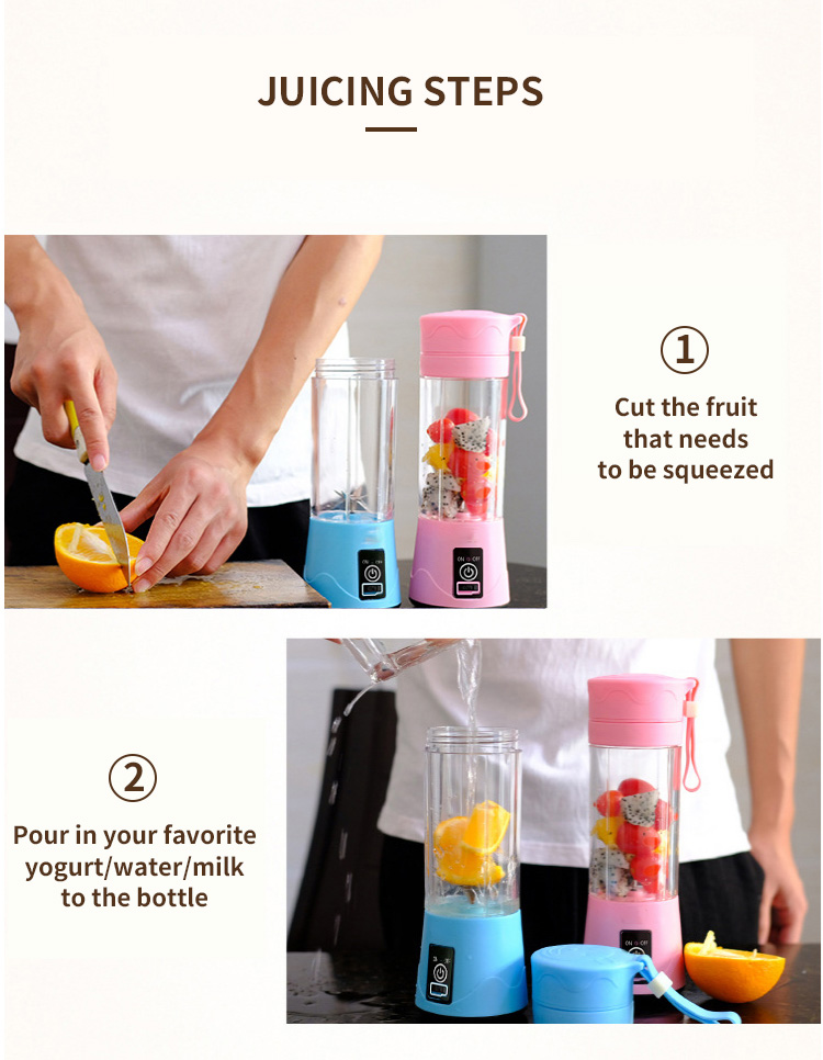 Buy Wholesale China Fruit Smoothie Personal Mini Blender And Mixer ...