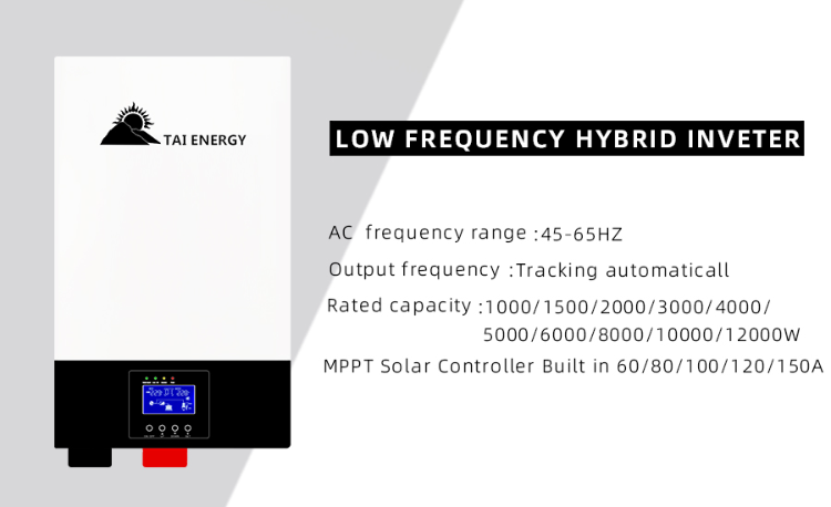 Tai Energy Pure Sine Wave Solar Inverters With Mppt Built In 5kw Hybrid ...
