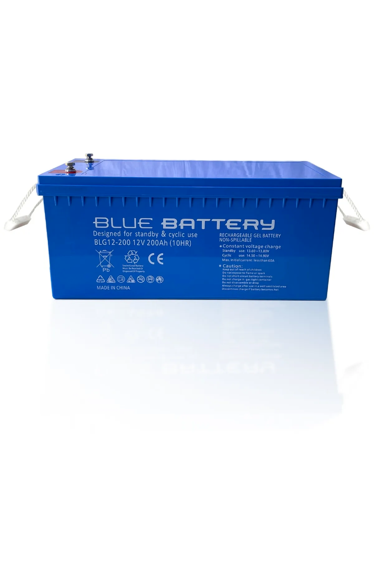 Solar Gel Battery 12v 200ah Deep Cycle Vrla Battery Long Life High Quality Rechargeable ...