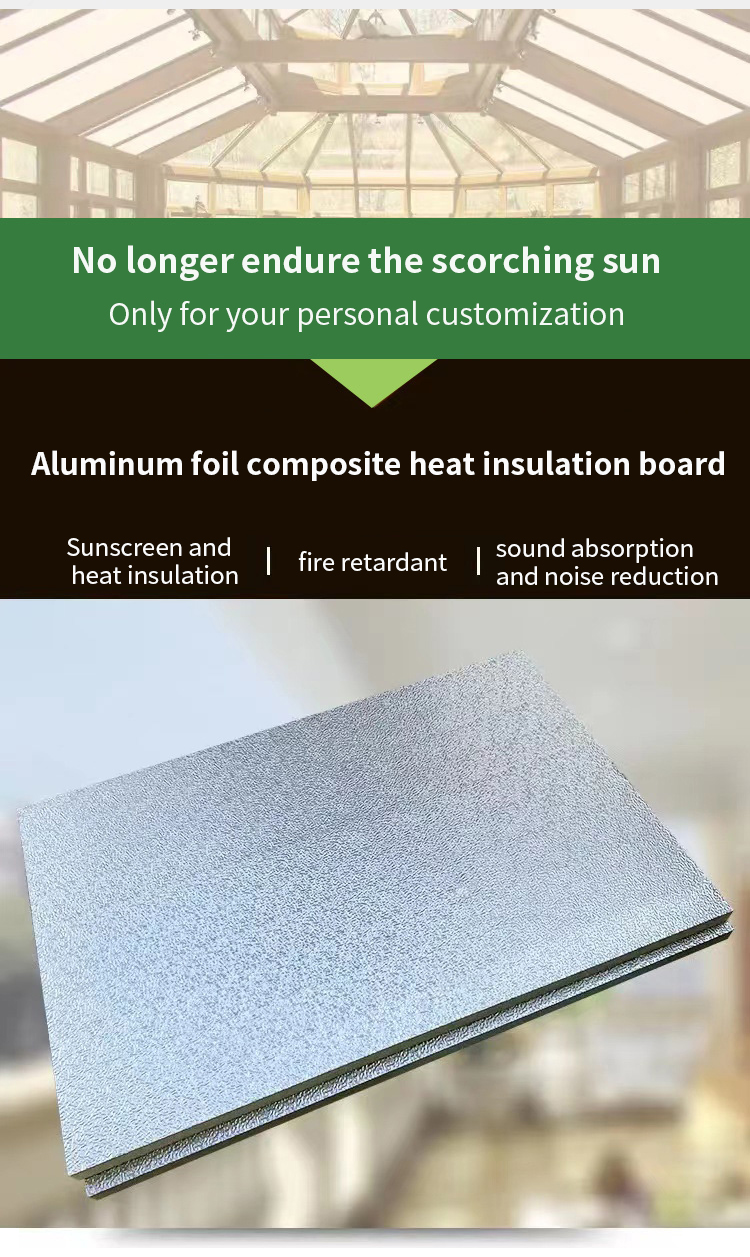 Best Quality Reflective Aluminium Foam Foil Phenolic Heat Insulation ...