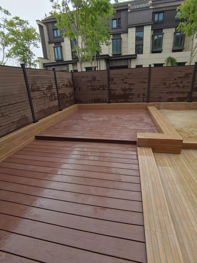 Exterior Wpc Wall Cladding Wood Grain Roofing/ceiling Interior Wpc ...