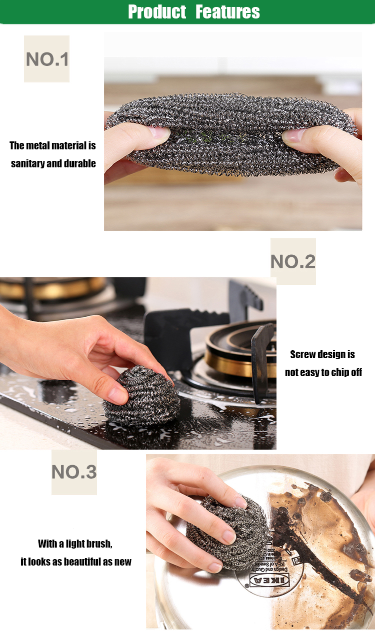 Mesh Pot Scourer Stainless Steel Scourer In Bulk Stainless Steel ...