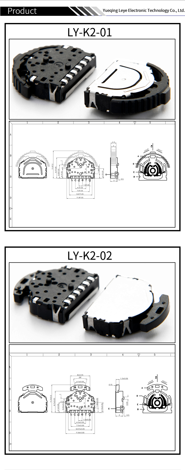 11.8*11.5*3 Push Lever Switch Three Direction Rotary Switch Momentary ...