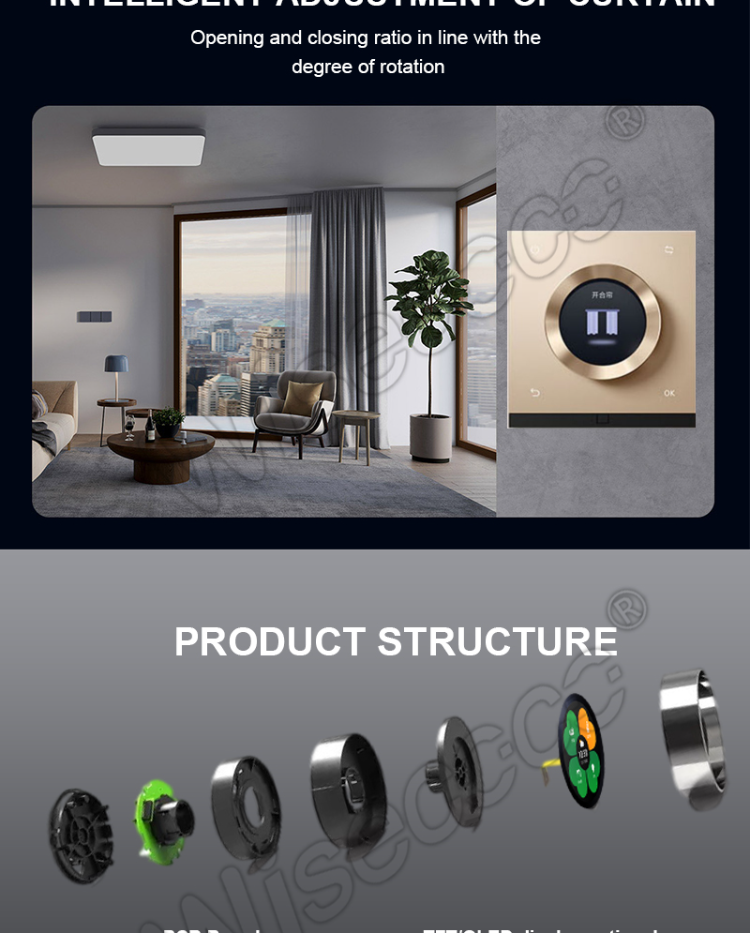 Knob Switch Screen Uart Circular Display Round Control Panel Tft Lcd ...