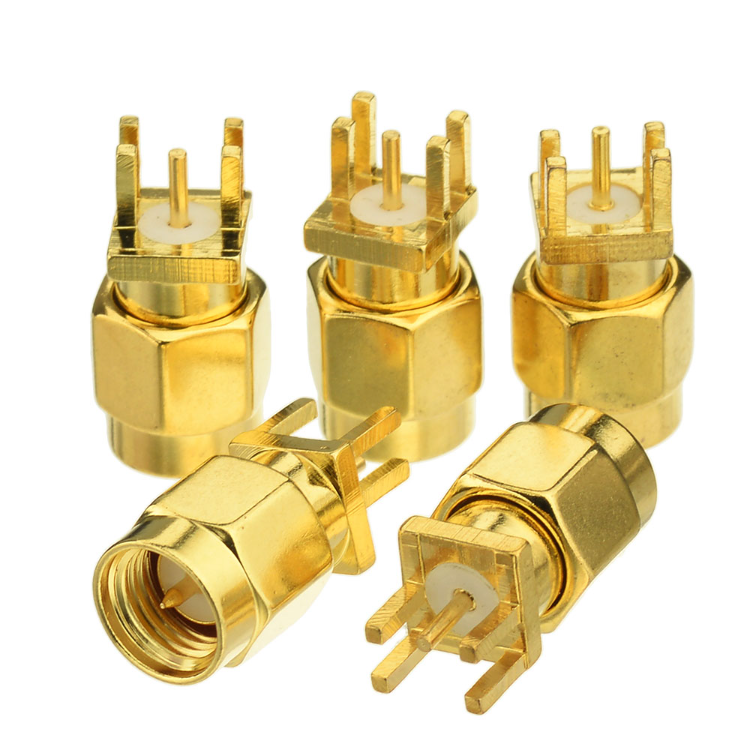 Buy Wholesale China Sma Connector Sma Male End Launch Pcb Clip Edge Mount Rf Coaxial Connector ...