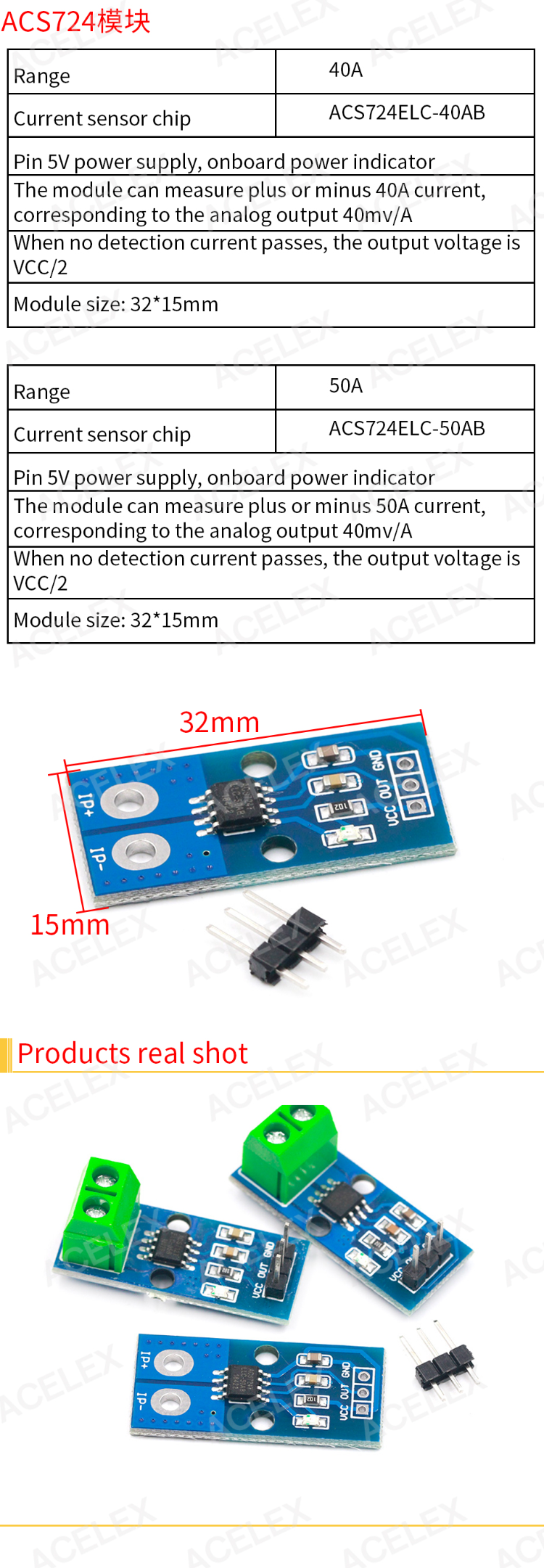 Buy Standard Quality China Wholesale Acs712 5a 20a 30a Range Hall ...