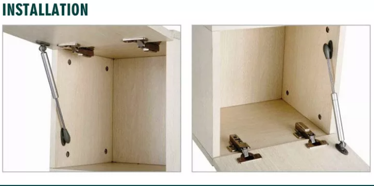 Hardware Kitchen Cabinet Gas Lift Piston A Gas Strut Hydraulic Lift ...
